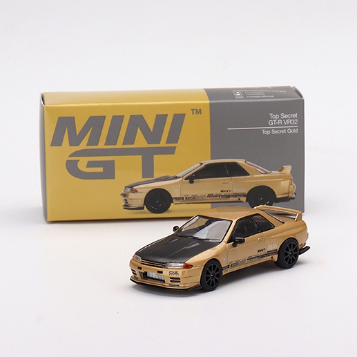 Mini GT Top Secret Nissan Skyline GT-R VR32 Top Secret Gold | Lazada ...