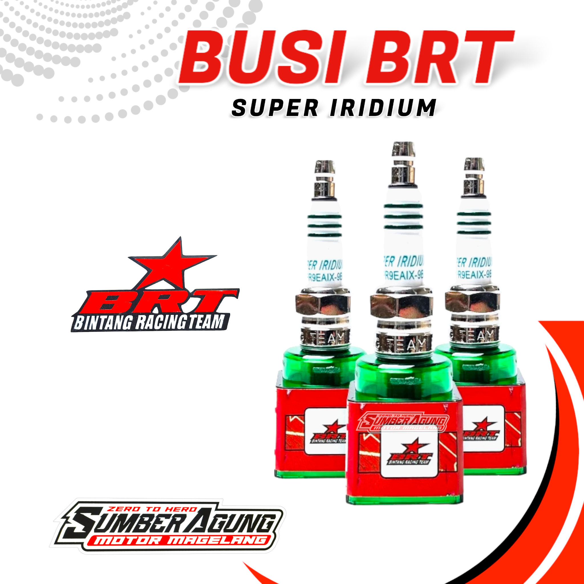 BUSI SUPER IRIDIUM BRT MX KING AEROX SUPRA X 125 BLADE BEAT VARIO PCX ...