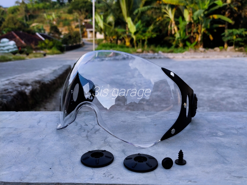 KACA VISOR HELM BOGO PILOT ORIGINAL | Lazada Indonesia