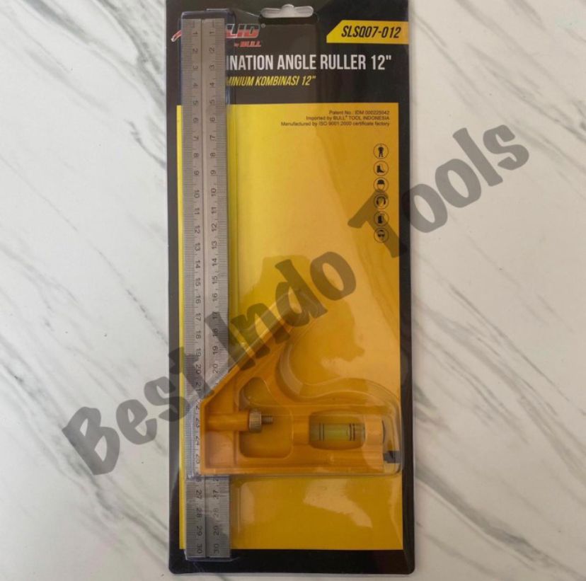 SIKU KOMBINASI SOLID 12" INCH ALUMINIUM WATERPASS COMBINATION ANGLE ...