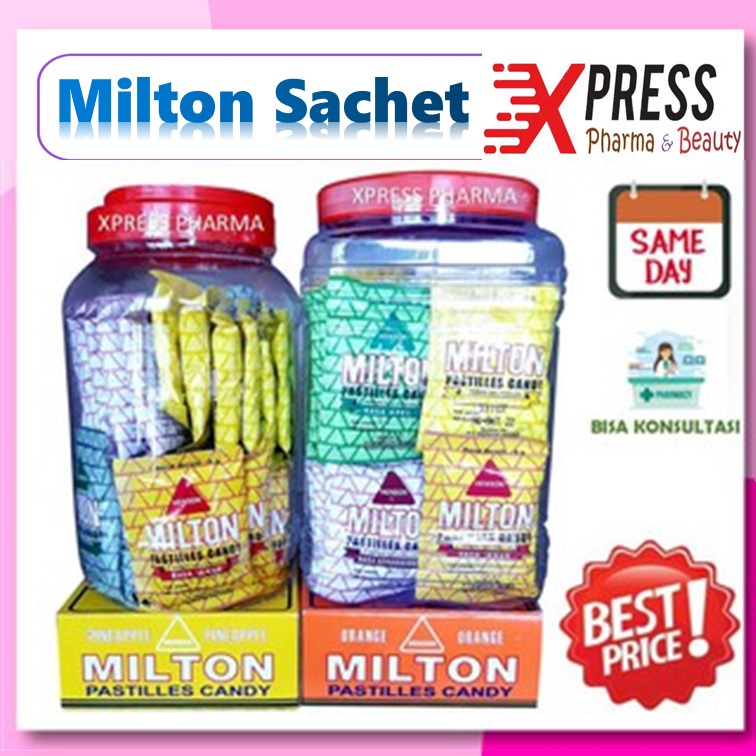 ⚡XPRESS⚡ Sachet Milton 6 gram Pastiles Permen | Lazada Indonesia
