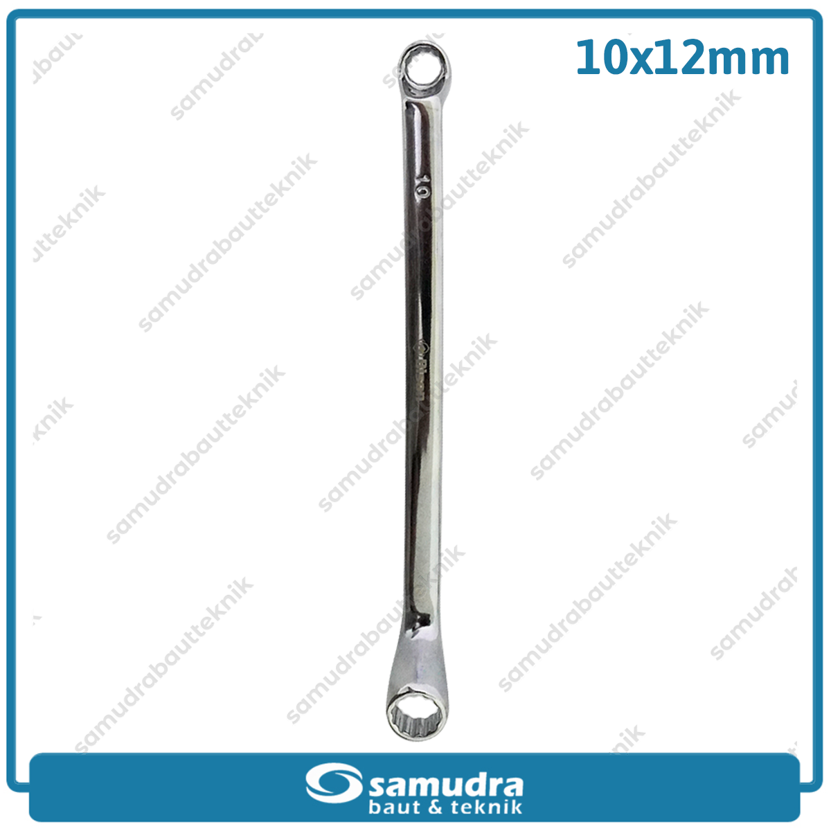 Kunci Ring BISON 10 x 12 mm Bengkok Alat Buka Baut Mur Spanner Wrench ...