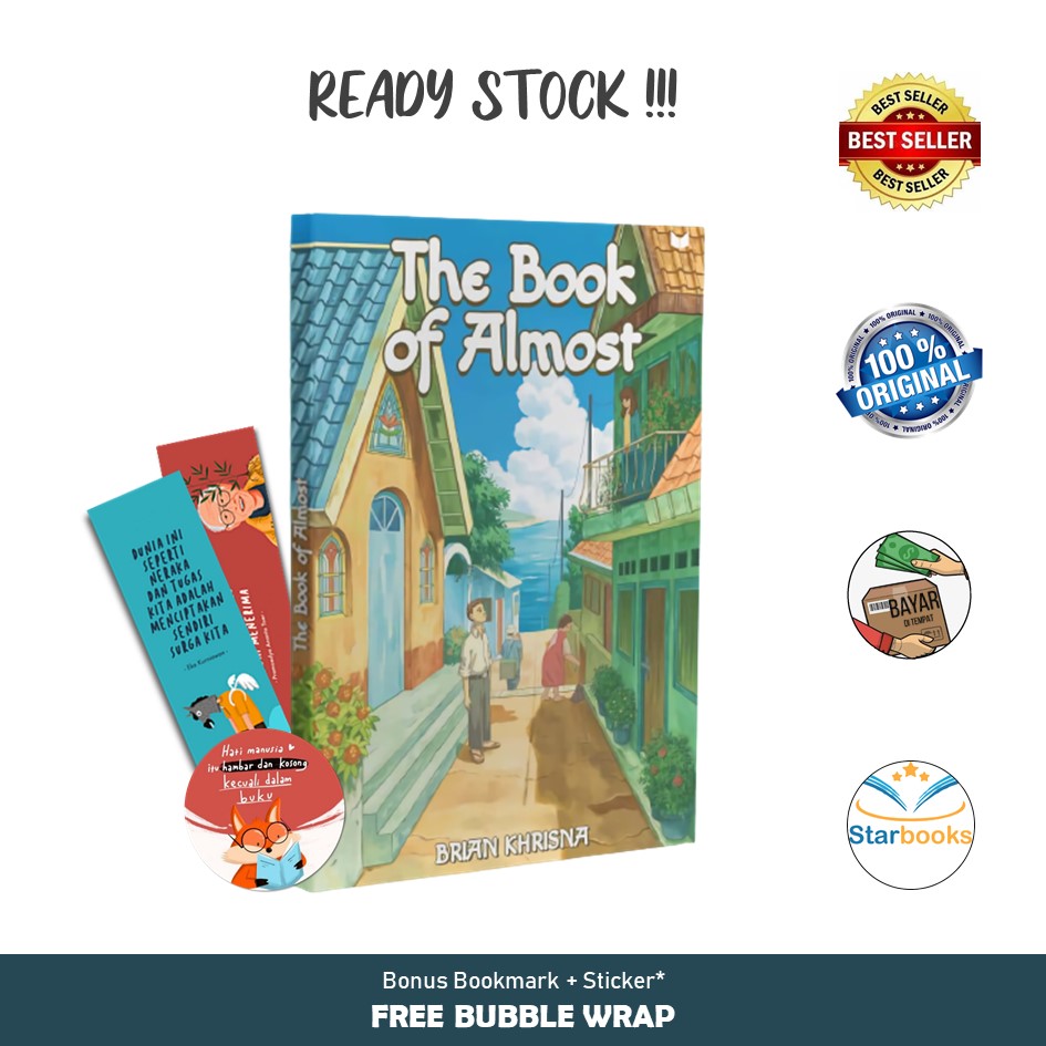 Buku The Book Of Almost (Versi 2022) By Brian Khrisna - Mediakita ...