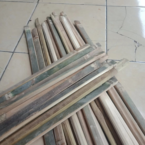 100cm Bambu Bilah 1 meter, Bambu Ajir, Bambu Turus, Bambu Belah, iratan ...