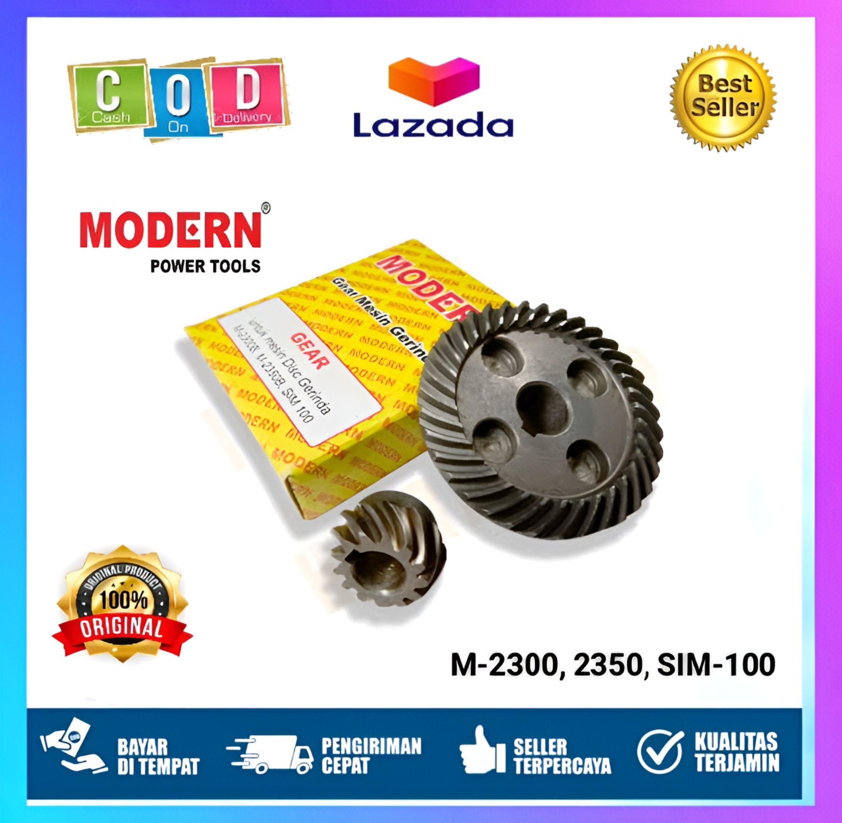 Gear Gigi Nanas Gerinda MODERN M-2300B M-2350B SIM 100 B GEAR M2300B ...