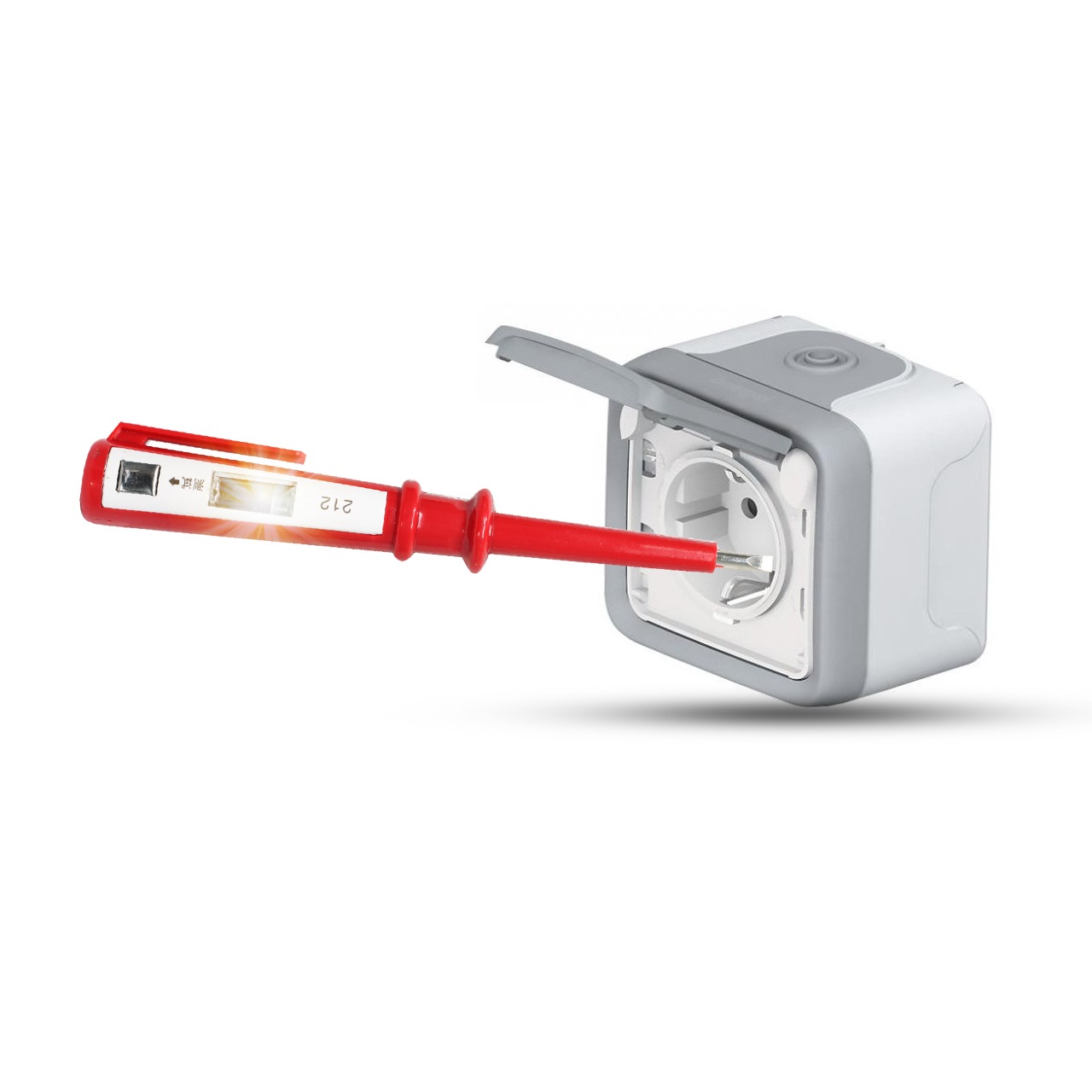 ISKU obeng tespen pendeteksi kabel putus/tespen listrik cek kabel putus ...