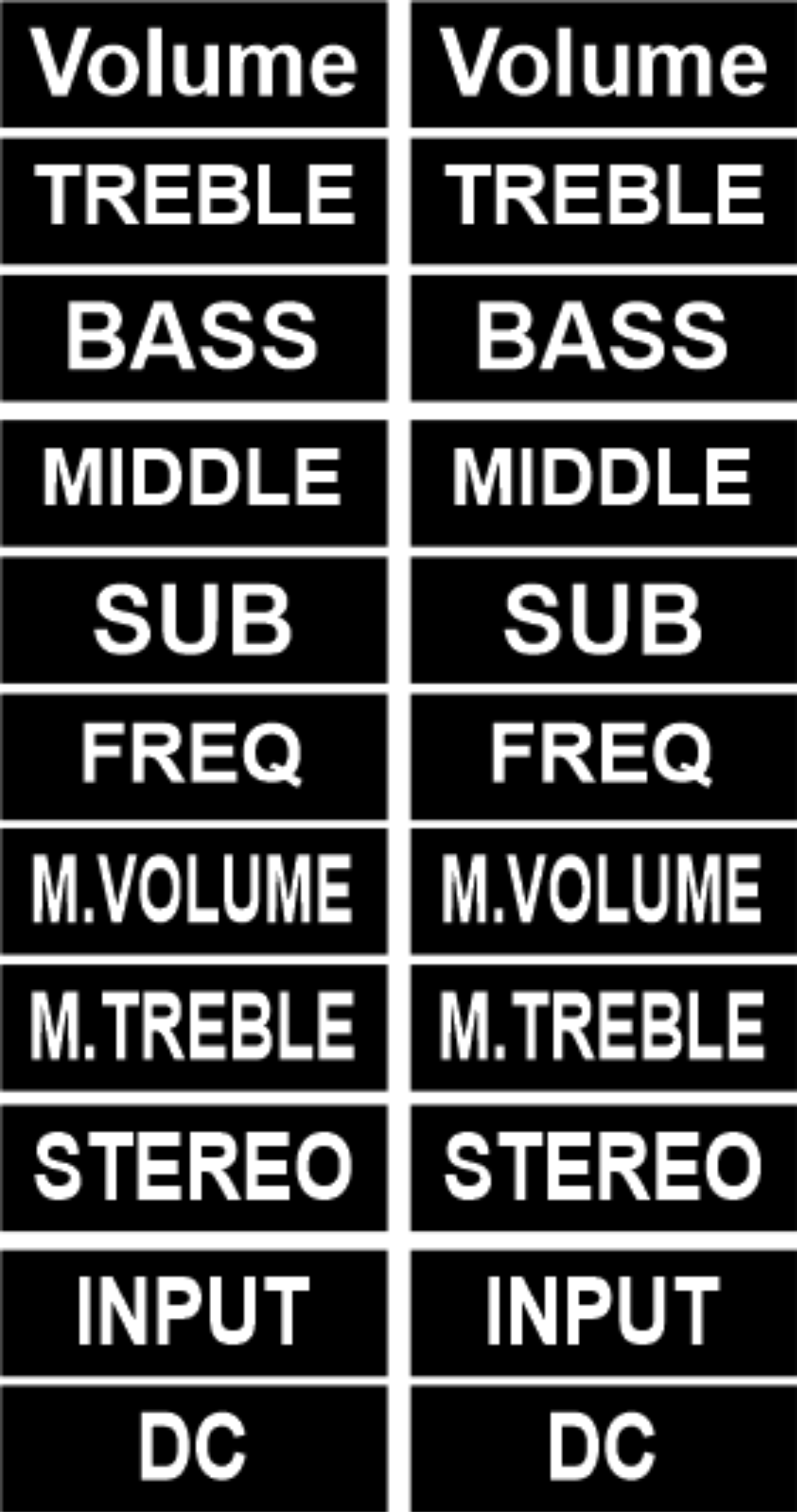 STICKER MIXER AUDIO STICKER AMPLI STICKER POTENSIO RAKITAN | Lazada ...