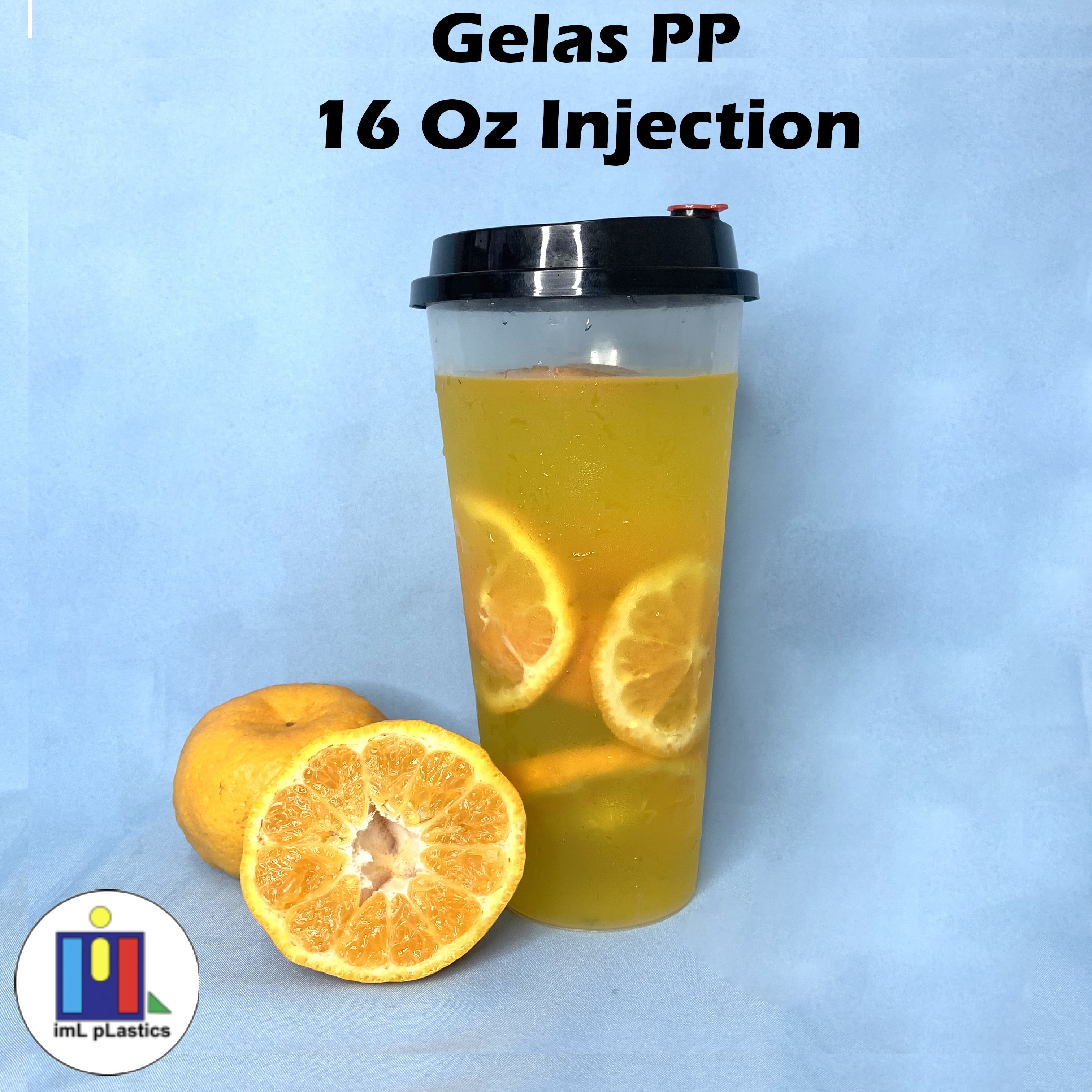 GELAS CUP PP INJECTION 16 Oz 500ml + Tutup ( 1 set 25pcs) | Lazada ...
