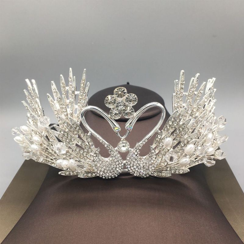 Mahkota pengantin dewa/ mahkota angsa /pengantin hijab dan non hijab ...