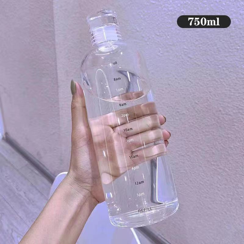 Botol Minum Aesthetic Water Bottle Termos Botol Bening Estetik Botol ...