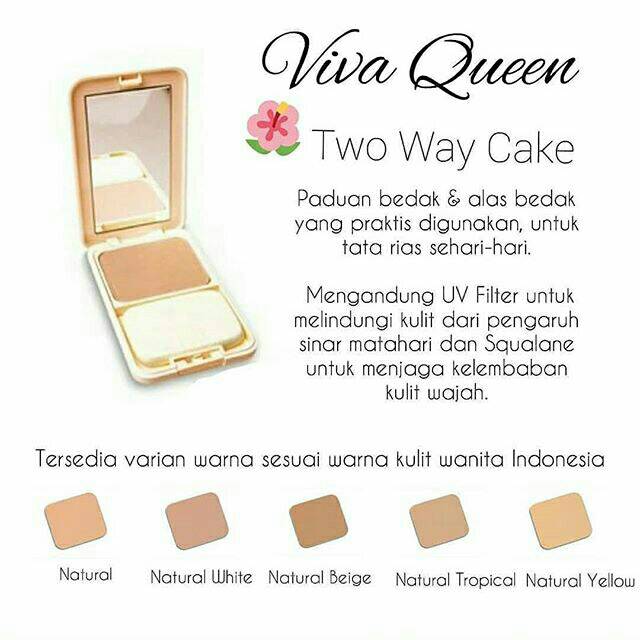 Viva Queen Two Way Cake | Lazada Indonesia
