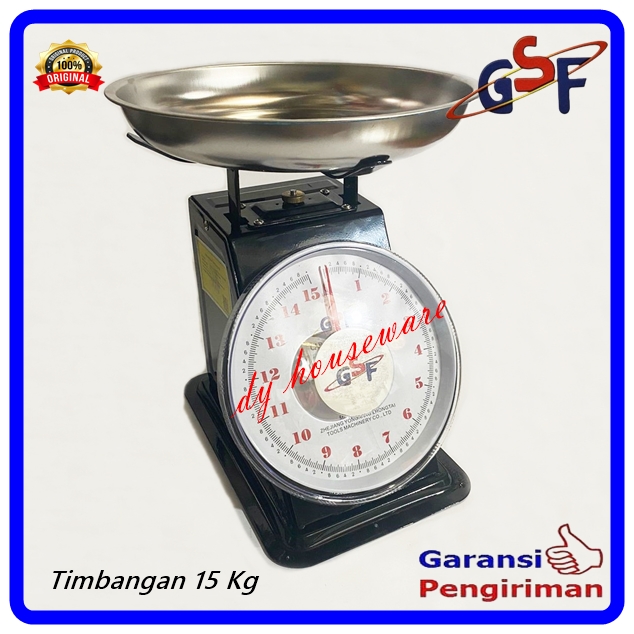 Timbangan Duduk Timbangan Buah Jarum Analog 20 Kg 15Kg 10Kg 5 Kg GSF | Lazada Indonesia