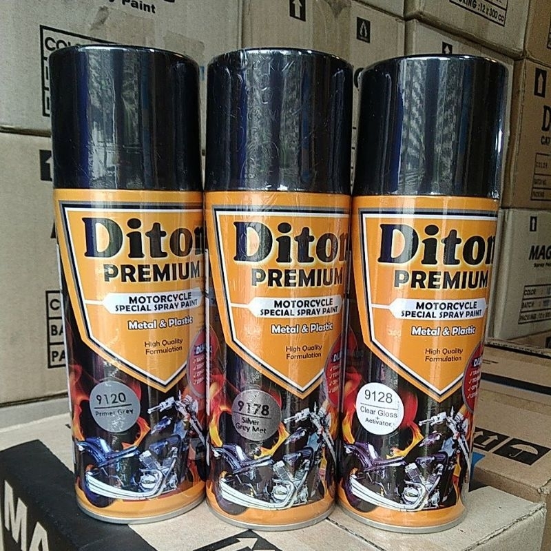 A. PAKET 3 KALENG (EPOXY+UTAMA+CLEAR) pilok pilox diton premium paketan ...