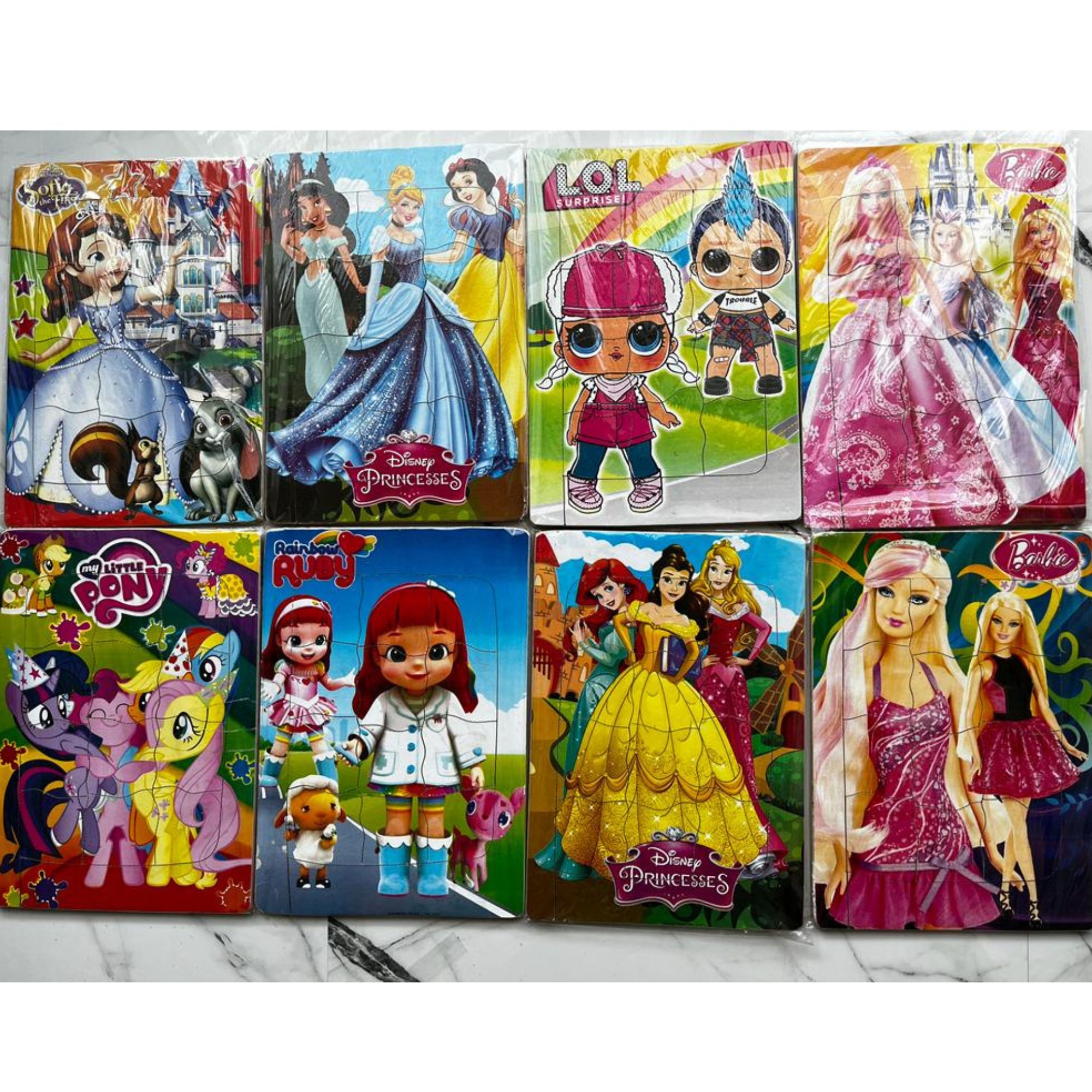 Juragan 47 -Mainan Edukasi Anak Puzzle Kayu Knob Background Karakter ...