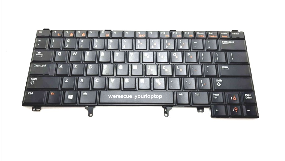 Keyboard Laptop Dell Latitude E6440 E6430 E6420 E6320 No Backlight New ...