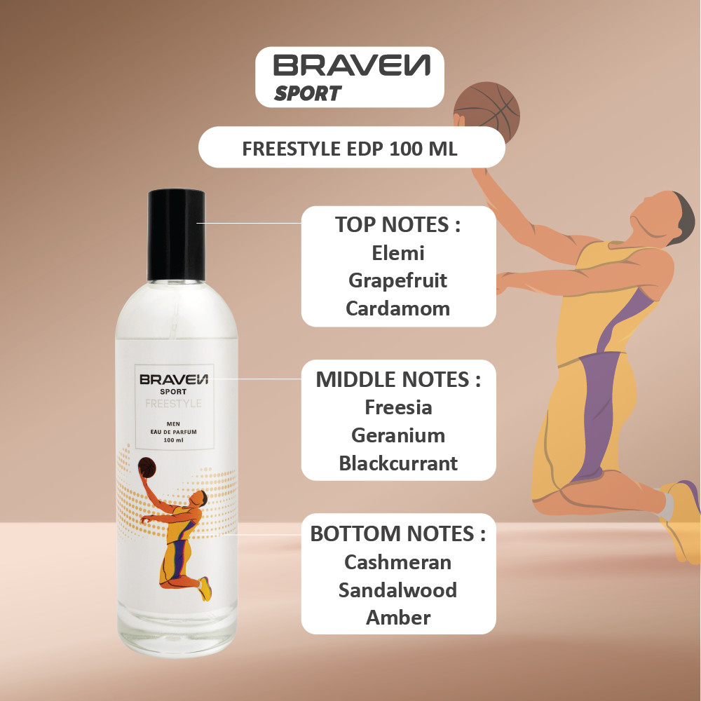 Braven Sport EDP 100ml Freestyle | Lazada Indonesia