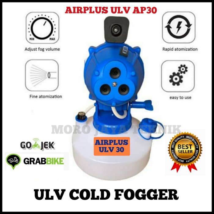 Alat Fogging Uap ULV 30 AIRPLUS ULV COLD FOGGER Mesin Fogging Listrik ...