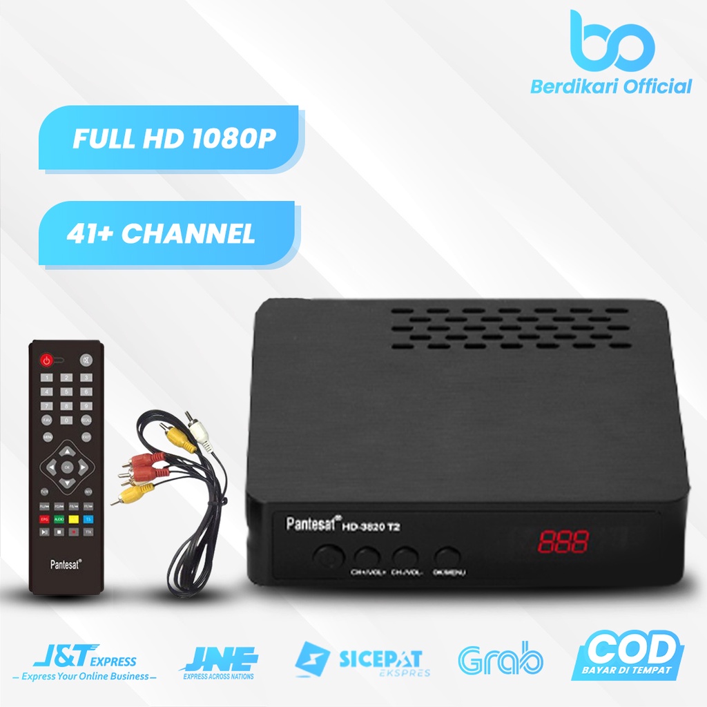 STB TV Digital Tuner Set Top Box WiFi Receiver DVB-T2 - HD-3820 | Lazada Indonesia