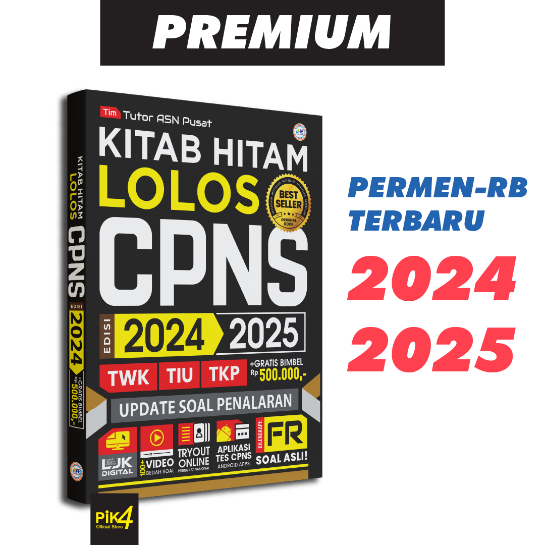 Buku Kitab Hitam CPNS 2024 2025 | Lazada Indonesia