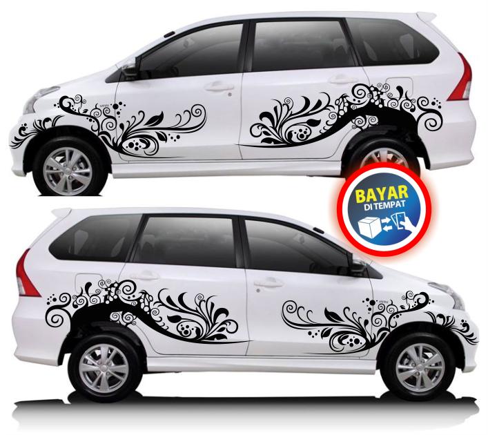 Cutting sticker Mobil stiker striping stiker list Batik clasic ...