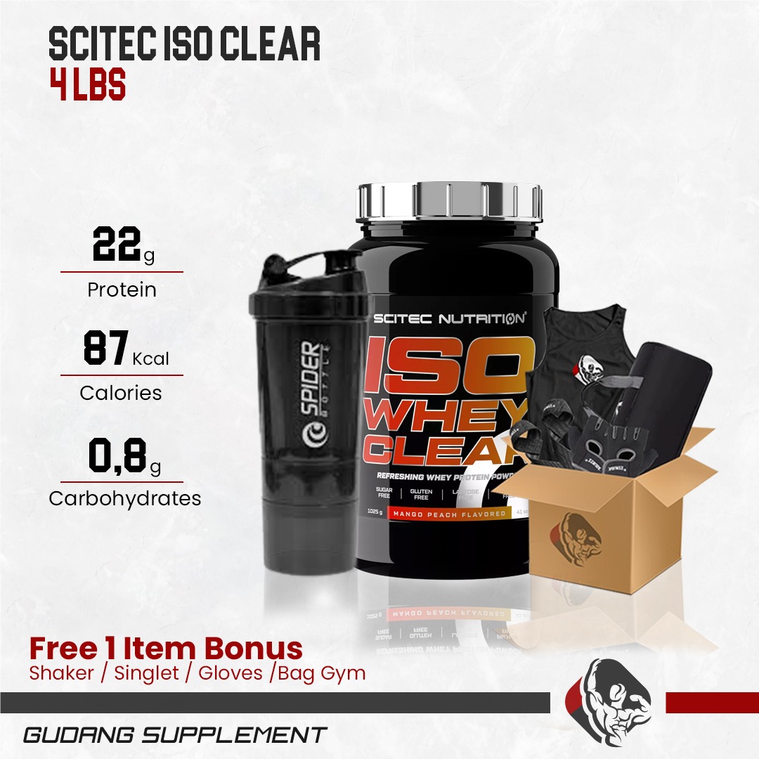Scitec Nutrition Iso Whey Clear 2.2 Lbs Whey Protein Isolate | Lazada ...