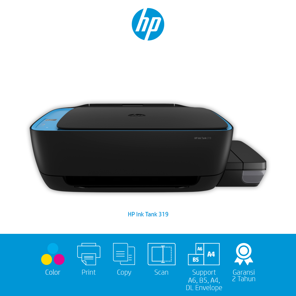TERLARIS Printer HP Ink Tank 319 Printer HP Ink Tank 315 All in One ...
