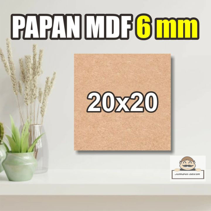 Papan MDF 6MM 20CMX20CM | Lazada Indonesia