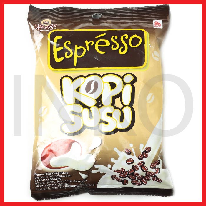KAPAL API ESPRESSO KOPI SUSU PERMEN RASA KOPI SUSU 50X2.7GR | Lazada ...