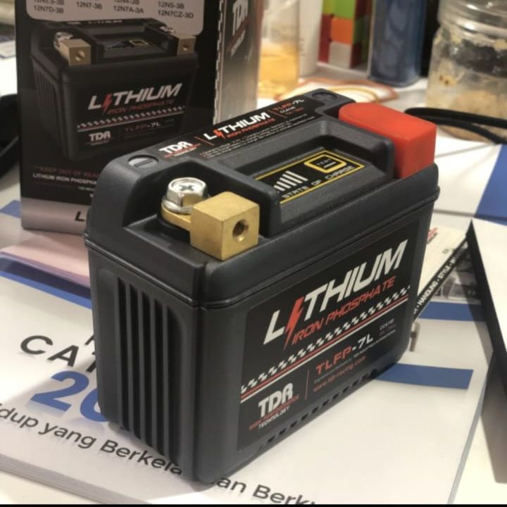 TDR Aki Motor Lithium TLFP-7L Aki Nmax Aerox pcx Adv lexi vario150 ...