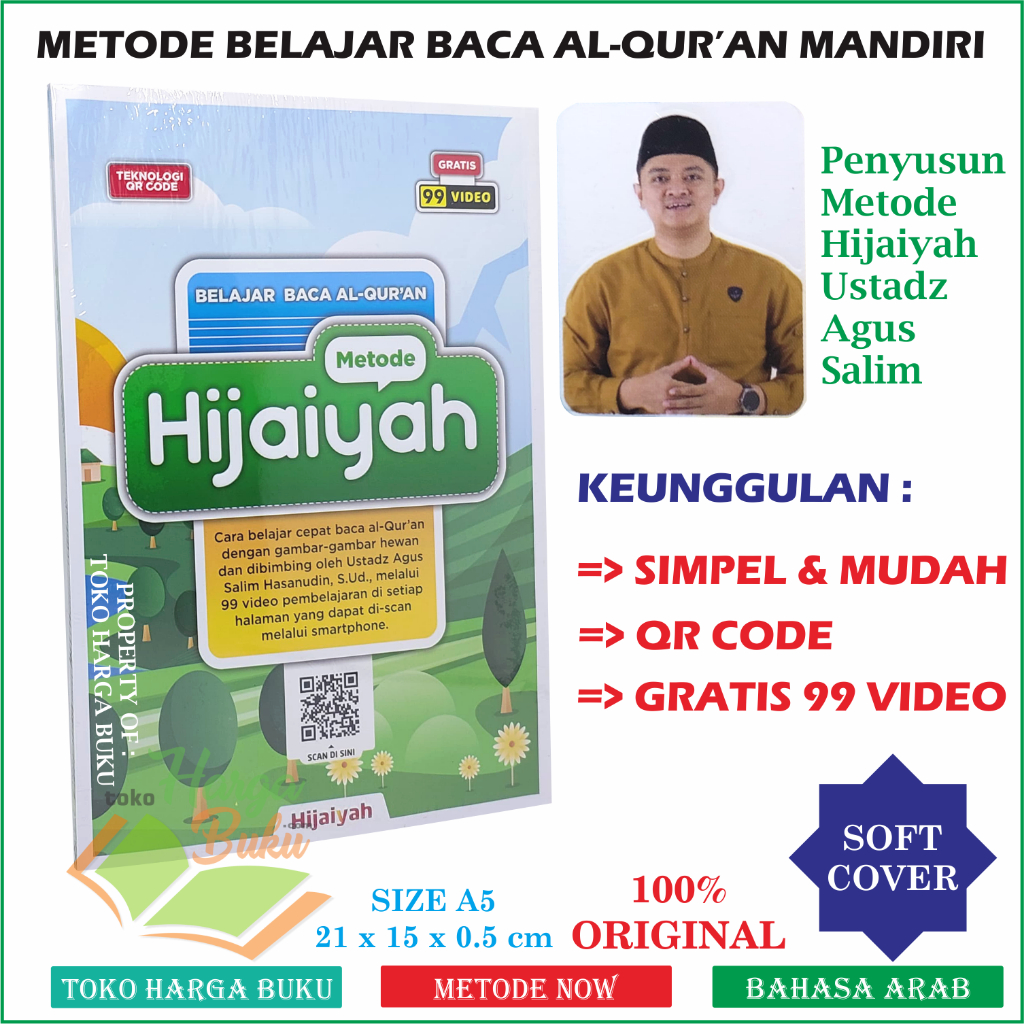 Metode Hijaiyah Cara Belajar Baca Al-Qur'an Mandiri Sendiri Dilengkapi ...