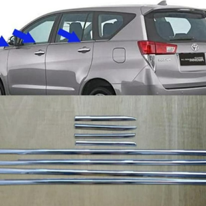 List kaca samping pelipit pintu window liner toyota innova inova reborn ...