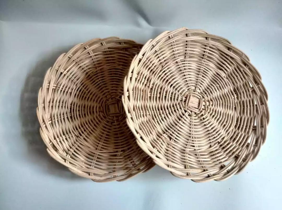 Piring Anyaman Rotan Unik / Piring Hajatan / Piring Rotan Murah | Lazada Indonesia