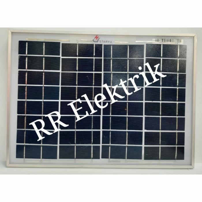 SOLAR PANEL SOLAR CELL PANEL SURYA 10WP POLY 10 WP POLYCRYSTALLINE ...