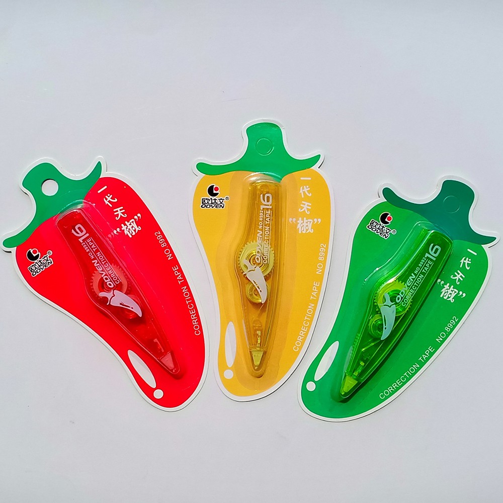 TJS Tip ex / tipex / tipx roll correction tape cabe 8992, tipex sekolah ...