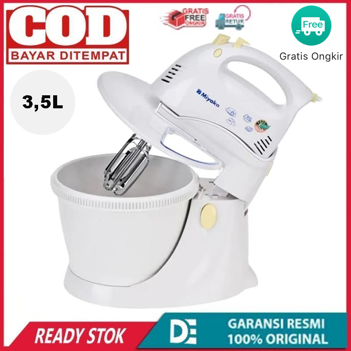 Miyako SM-625 Stand Mixer Berdiri Kapasitas 3,5Liter | Lazada Indonesia