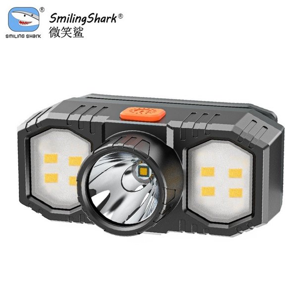 SMILING SHARK K07 - Senter Kepala LED 3W Super Terang - 1200mAh ...