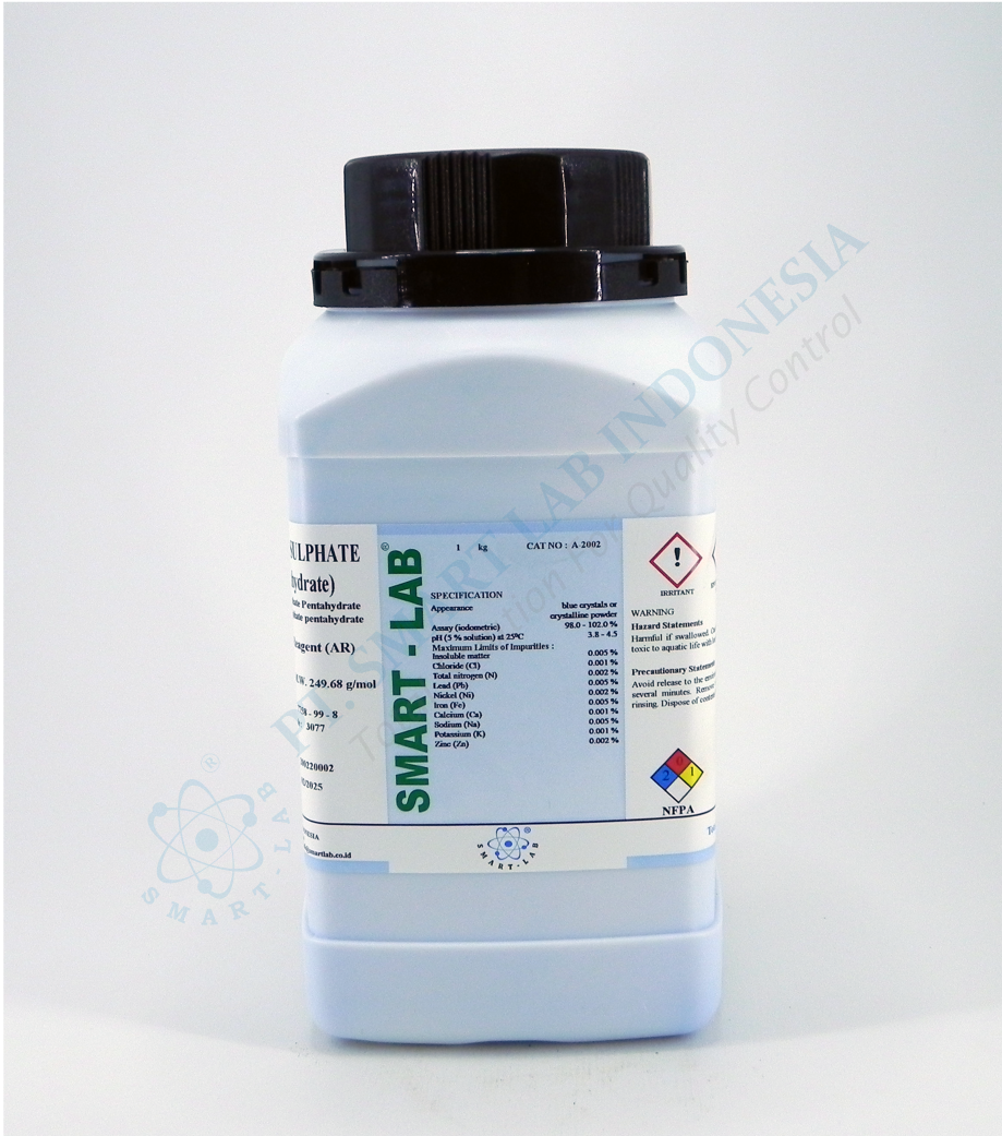 COPPER SULPHATE PENTAHYDRATE (AR) | Lazada Indonesia