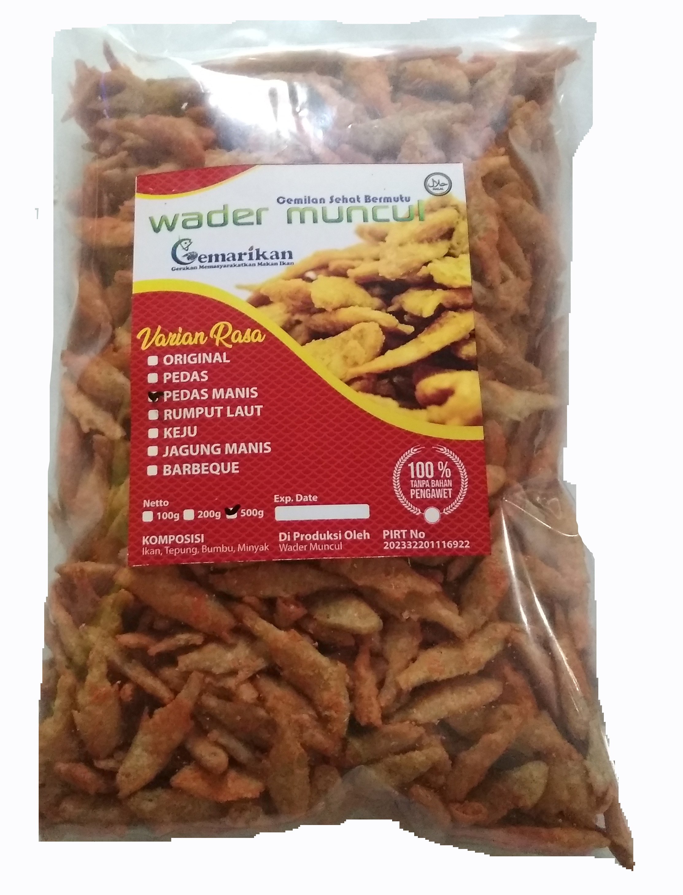 Wader Crispy Pedas Manis 500g | Lazada Indonesia