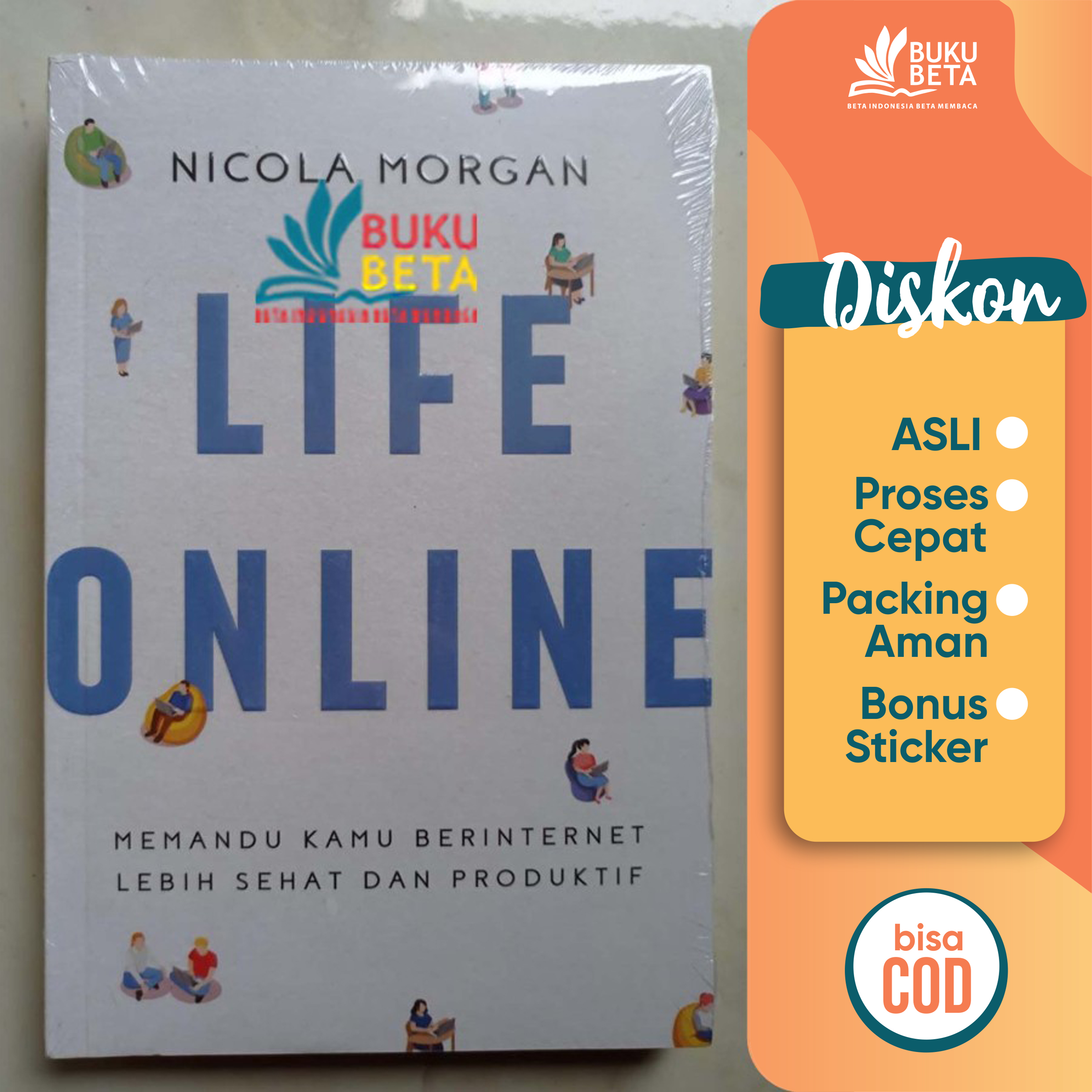 Buku Beta - Life Online - Nicola Morgan | Lazada Indonesia