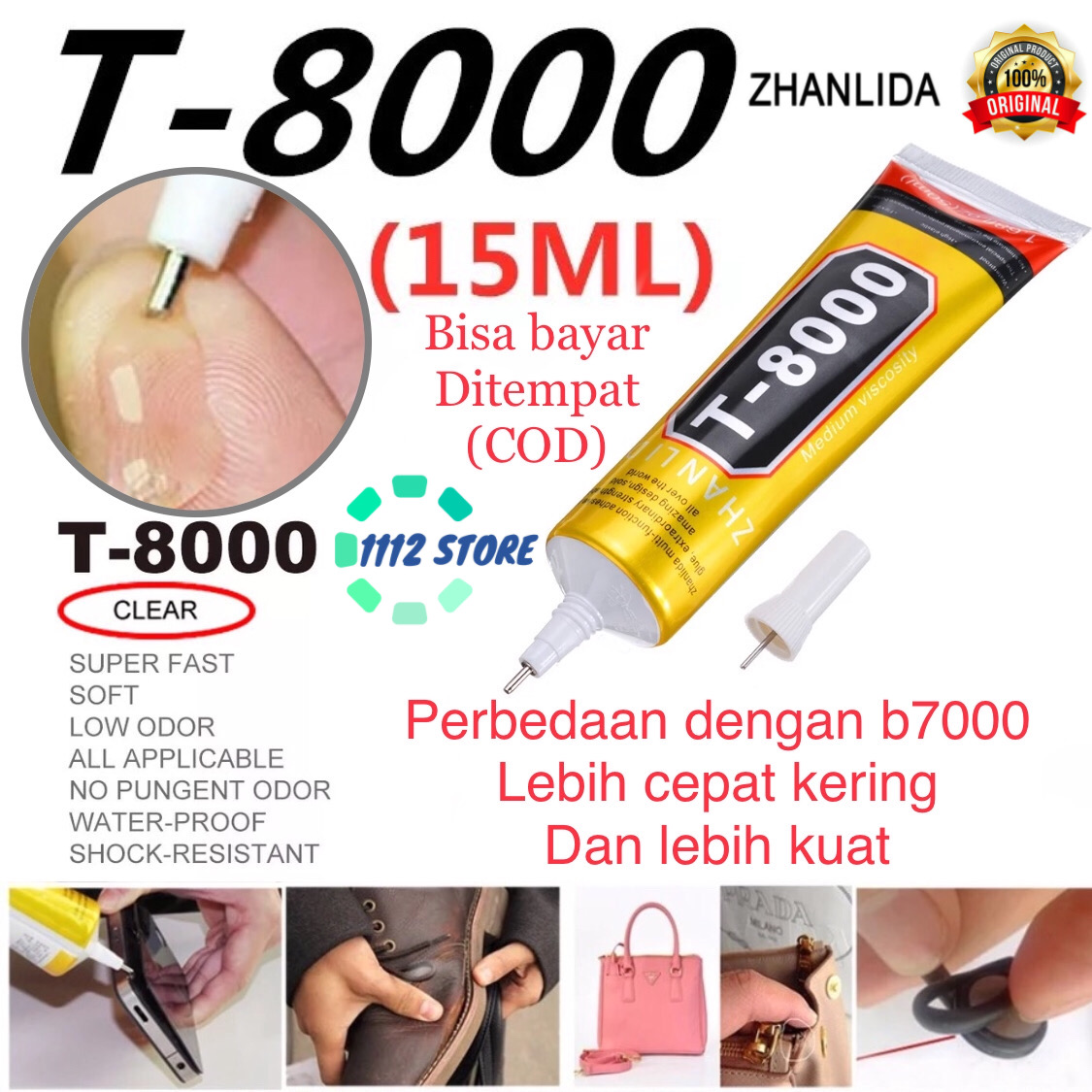 Lem LCD T8000 100% original - Lem bening - lem hp - lem touchscreen ...