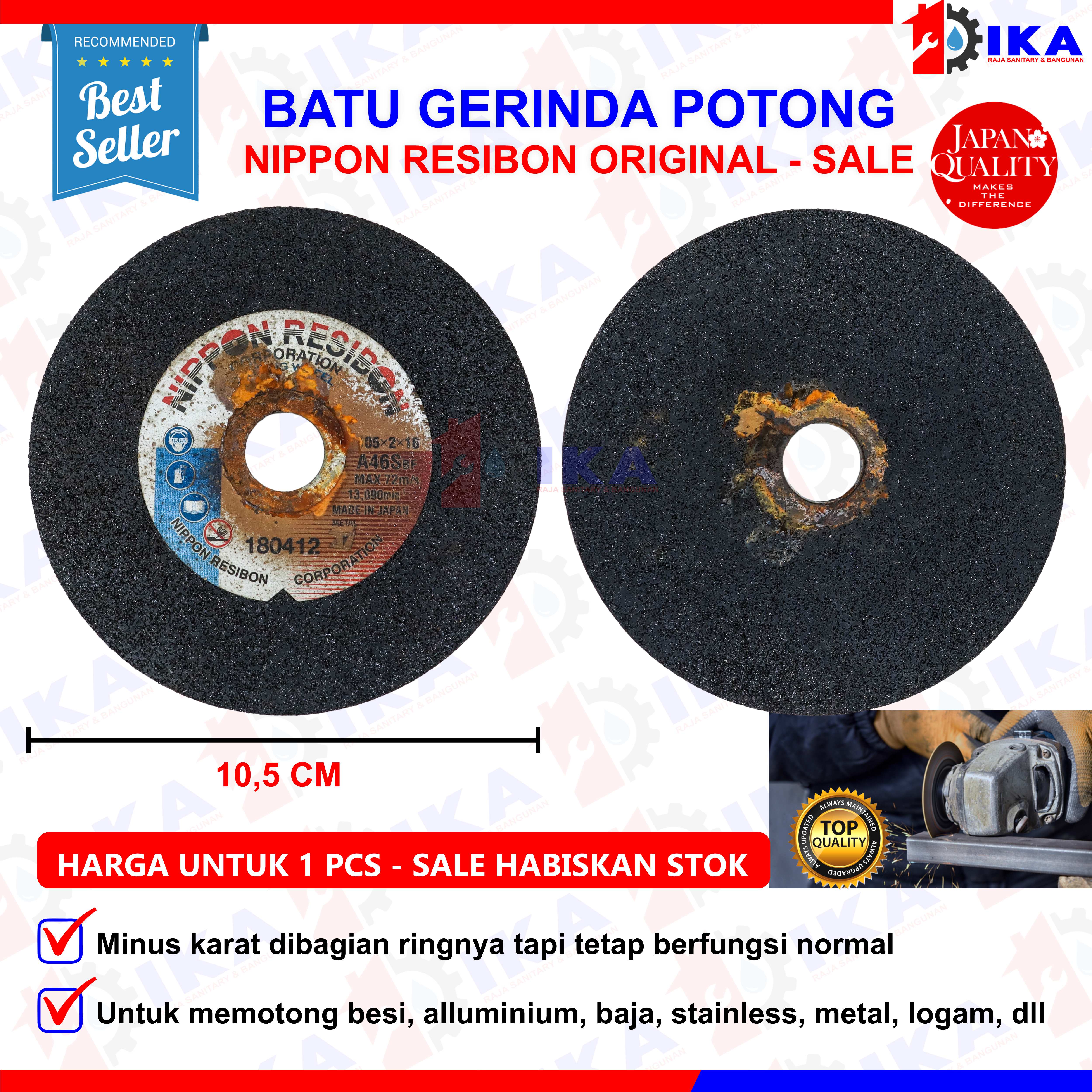 NIPPON RESIBON 4 x 2 Batu Slep Gerinda Gurinda Potong / 4 x 2 Batu ...