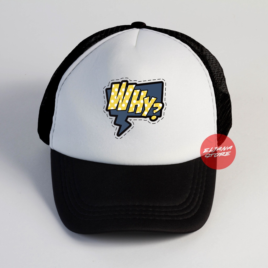 Topi Trucker Reaction / Interjection / Topi Kata Kata Seru / Viral ...