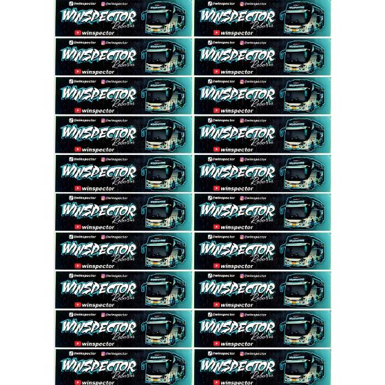 stiker bus winspektor | Lazada Indonesia