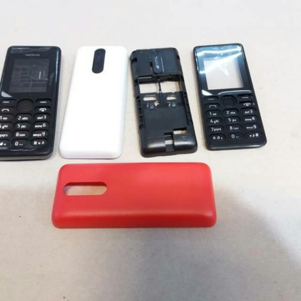 casing nokia 108 fullset plus tulang kesing full body N108 | Lazada ...