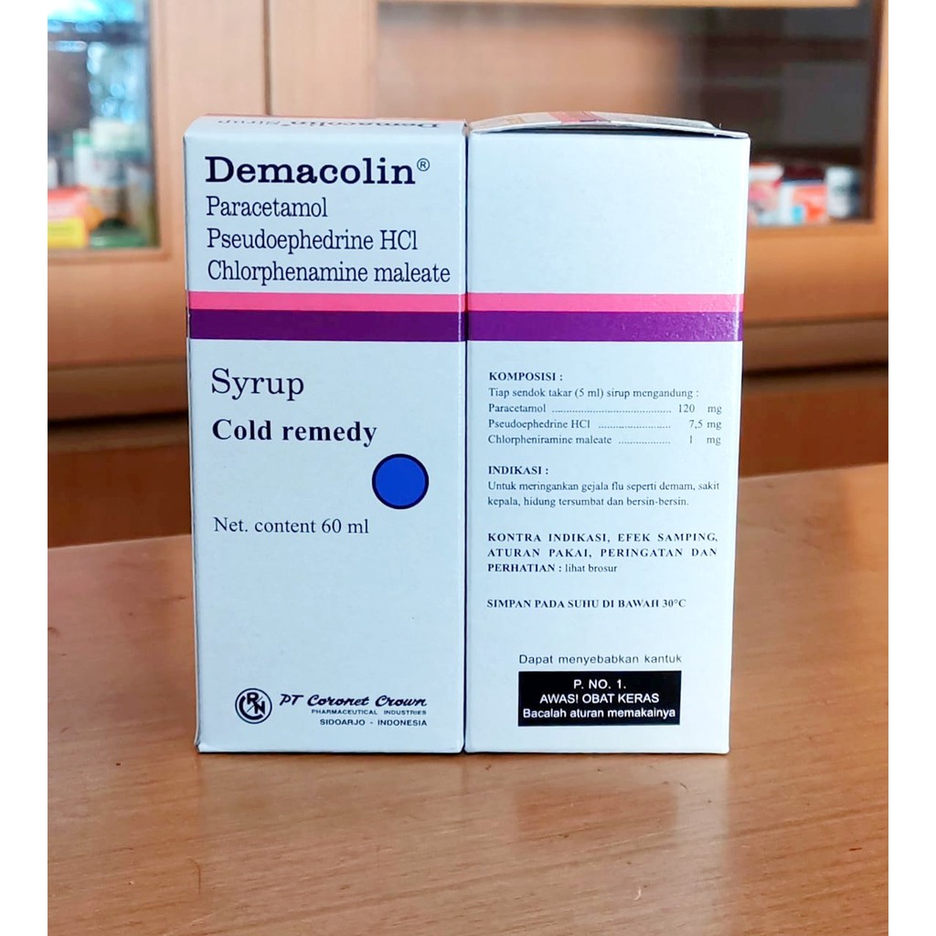 Demacolin Syrup 60 ml | Lazada Indonesia