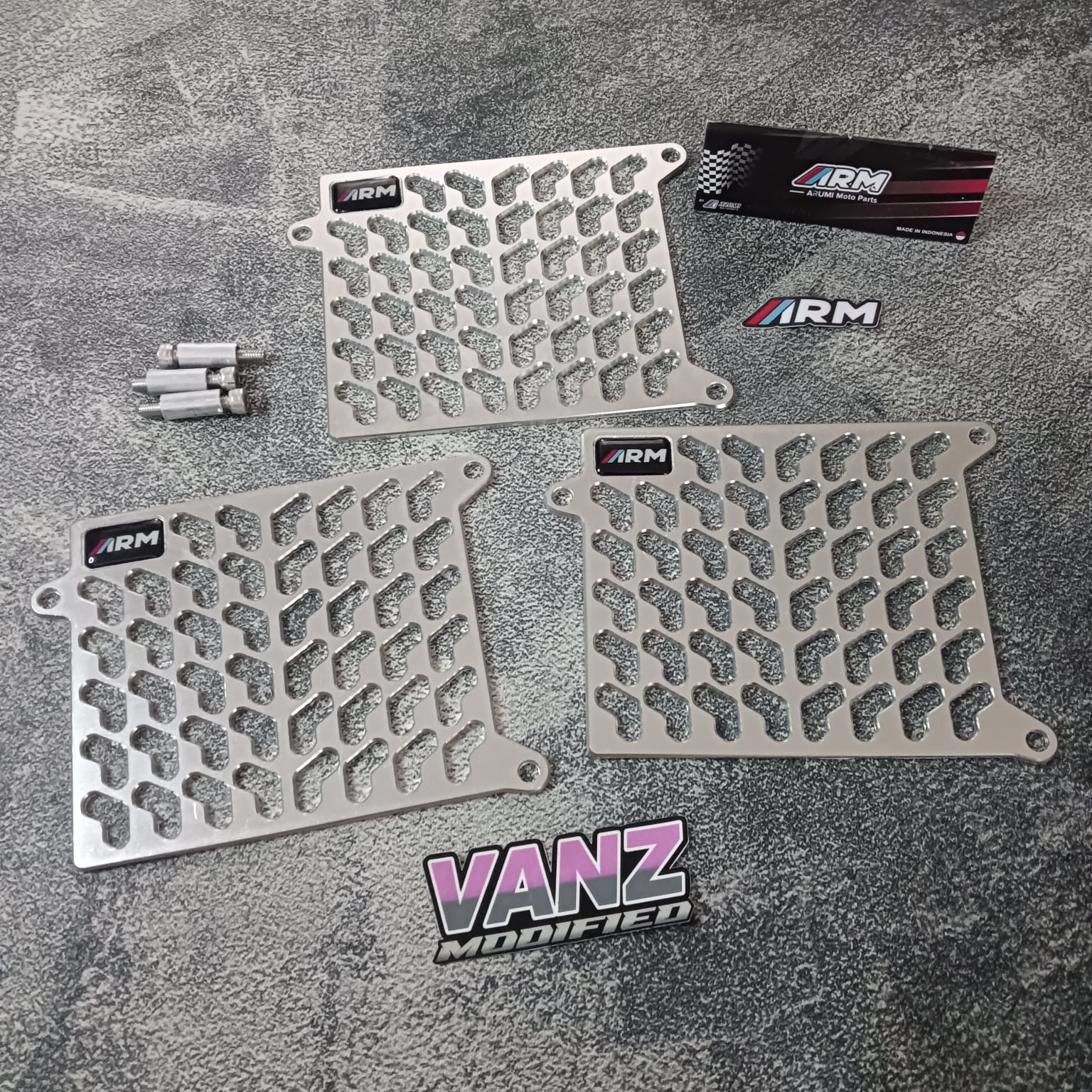 COVER RADIATOR FULL CNC MODEL PATTERN VARIO 110 VARIO TECHNO ARM ...