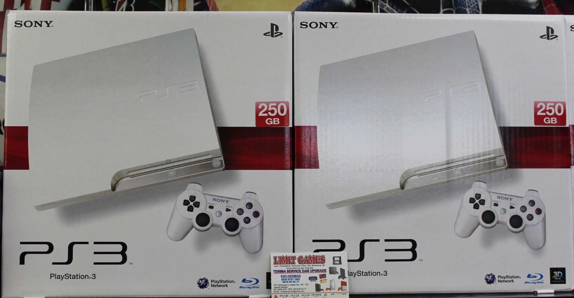 LG. PS3 Slim CFW 250 Giga Full Game Putih Limited Final Fantasy ...