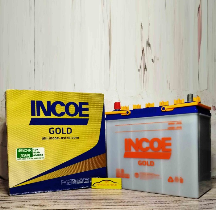 AKI INCOE GOLD NS60 HYBRID ACCU MOBIL T120SS CARBU MR-90 VANTREN ...