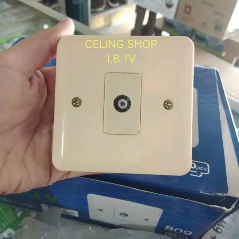 SOCKET COLOKAN ANTENA TV IB I.B MURAH MERIAH | Lazada Indonesia