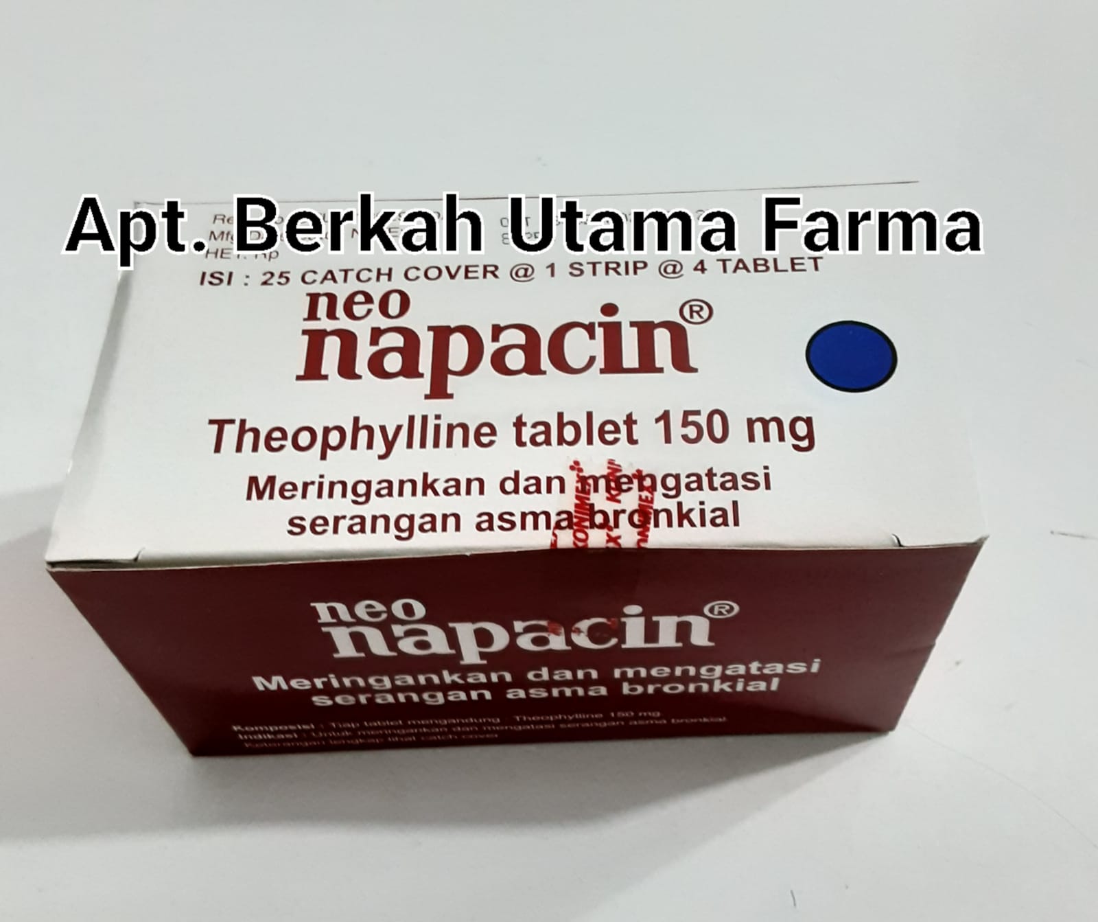 Neo Napacin Box Isi 25 strip x 4 Tablet | Lazada Indonesia
